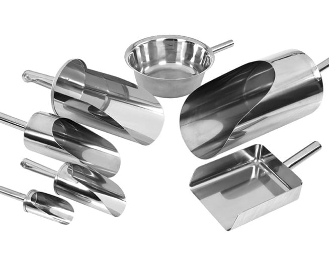 Stainless Steel Scoops - Steel Scoop | Pharma Hygiene Products