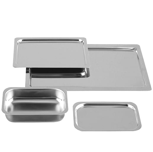 Stainless Steel Trays - Steel Tray | Pharma Hygiene Products